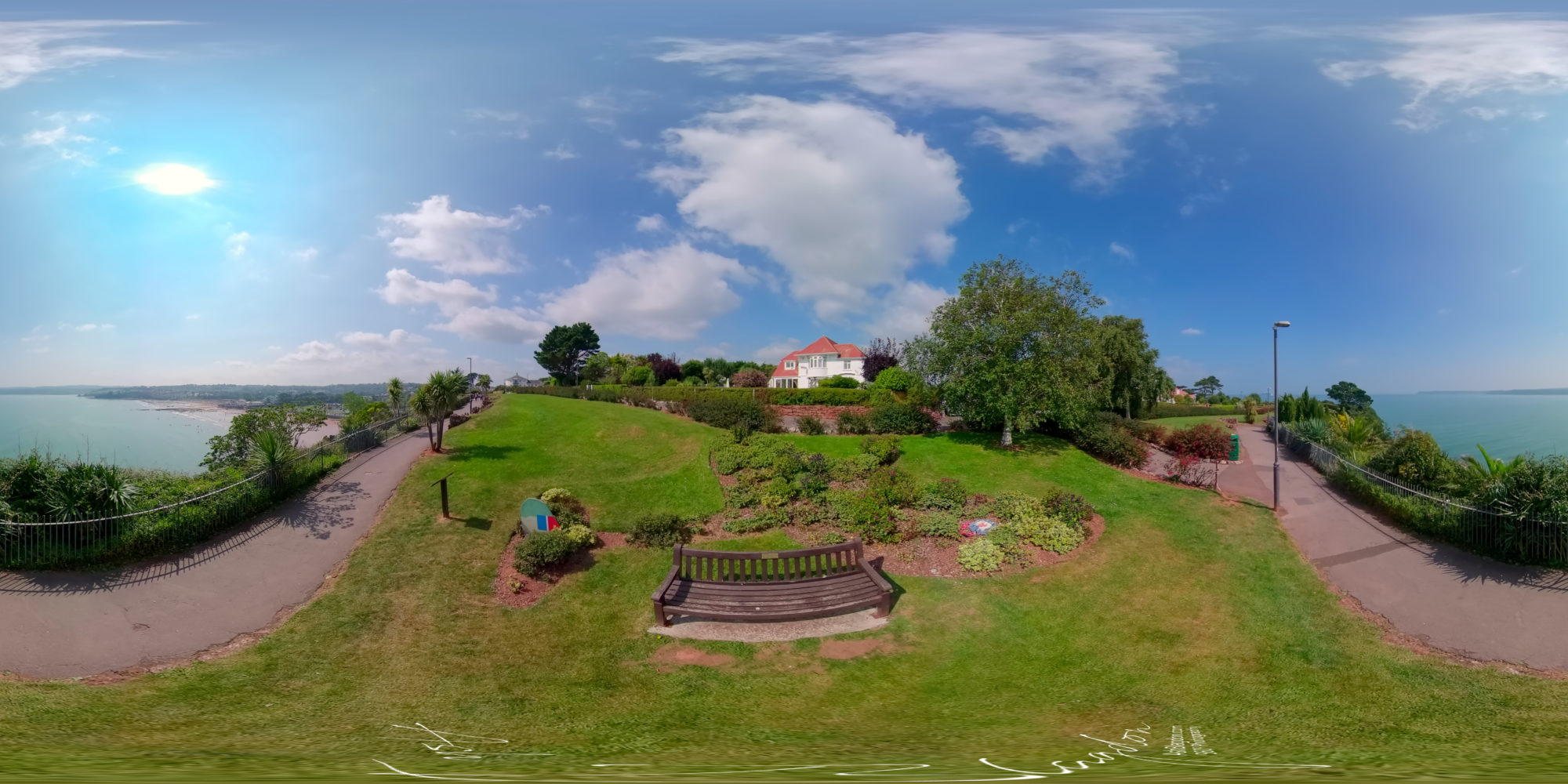 Roundham Head in 360º - Ash Blagdon 360º Photography
