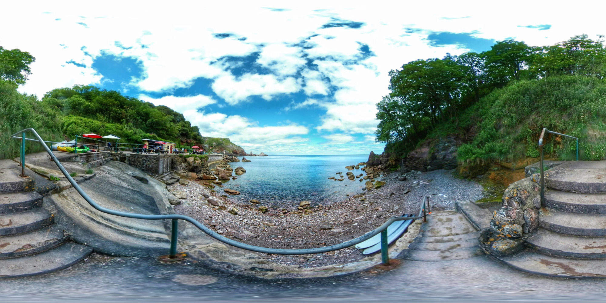 Anstey's Cove in 360º - Ash Blagdon 360º Photography