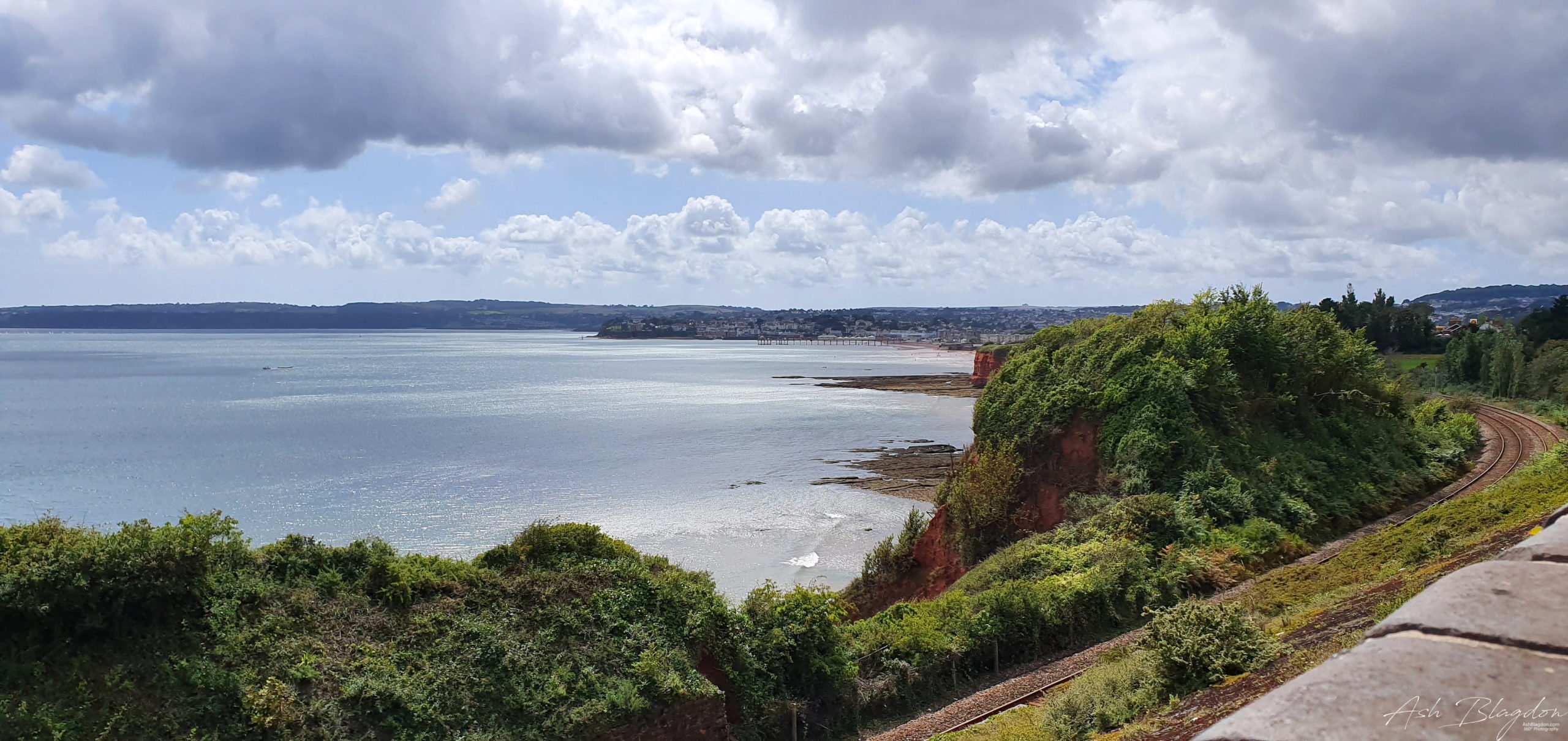 Hollicombe Beach in 360º - Ash Blagdon 360º Photography
