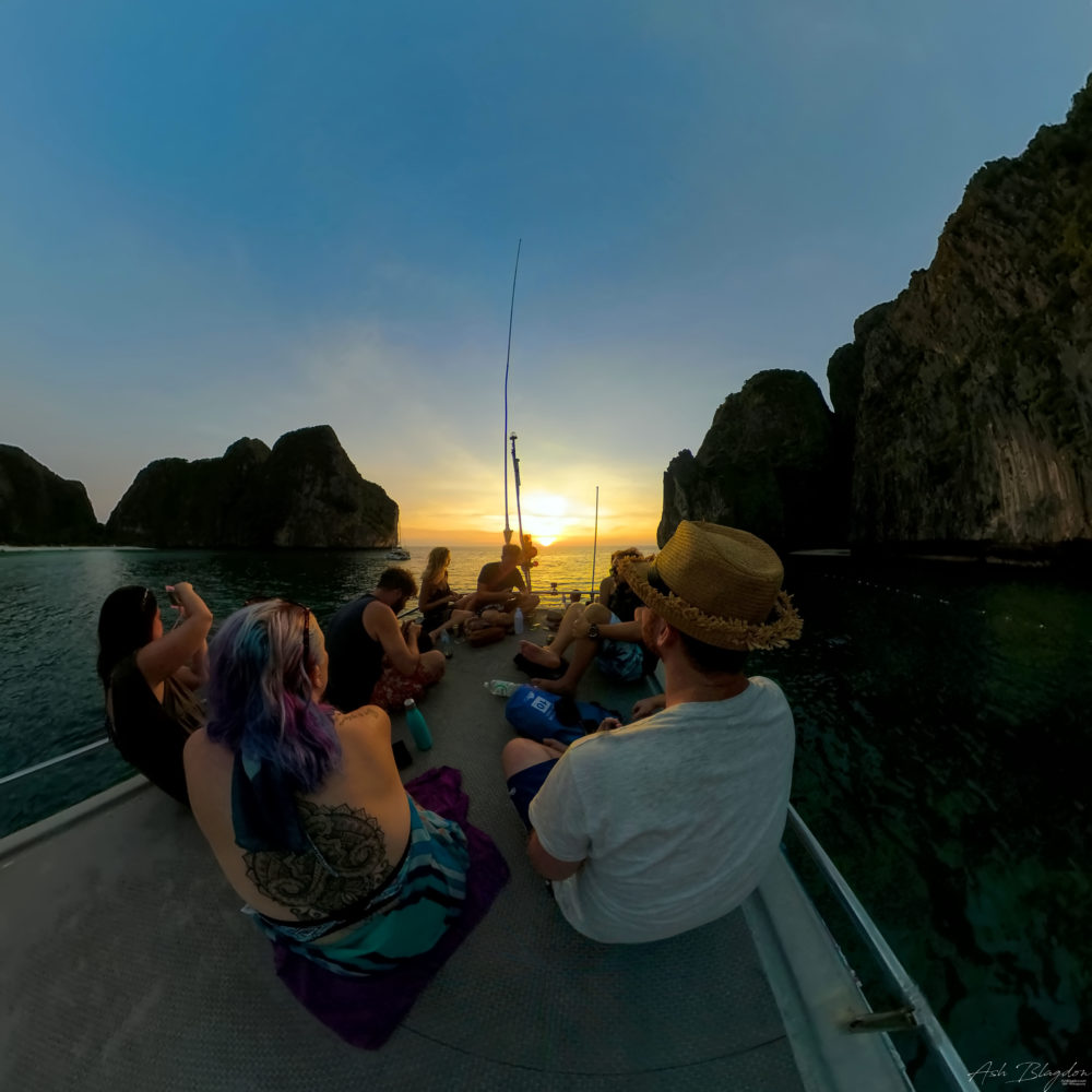 Maya Bay in 360º - Ash Blagdon 360º Photography