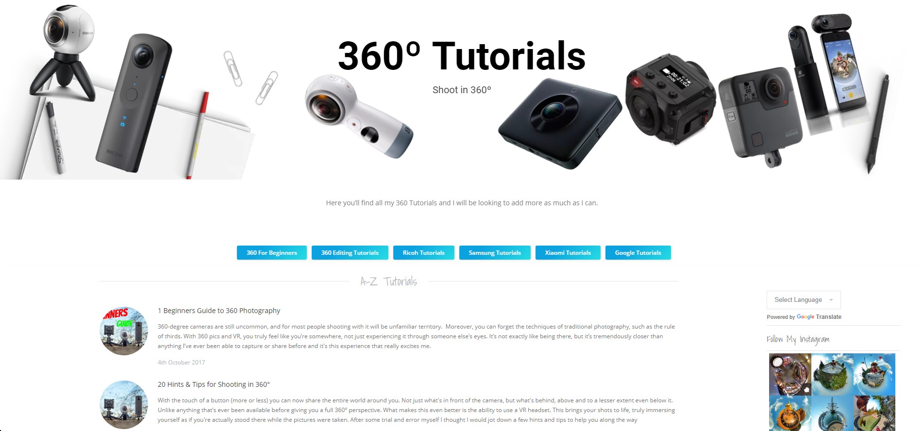 360º Tutorials - Ash Blagdon 360º Photography