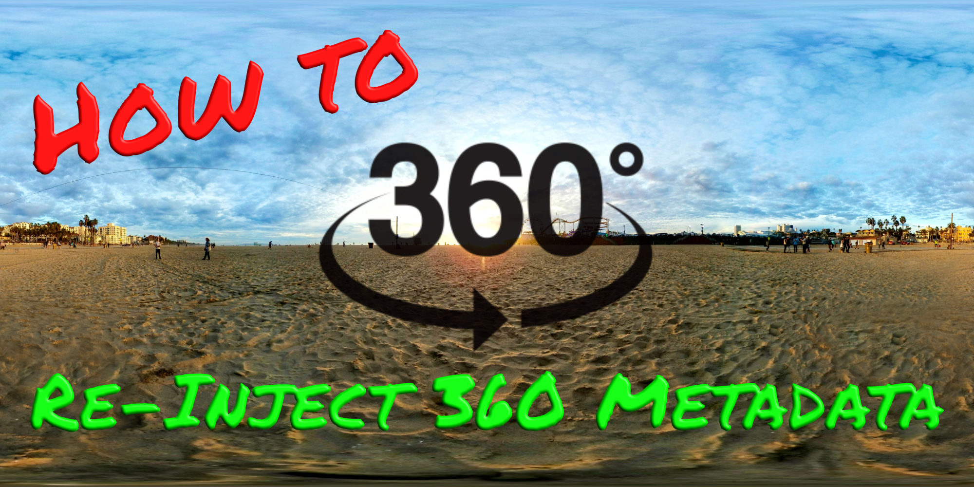 How To Re Inject 360 Metadata - Ash Blagdon 360º Photography