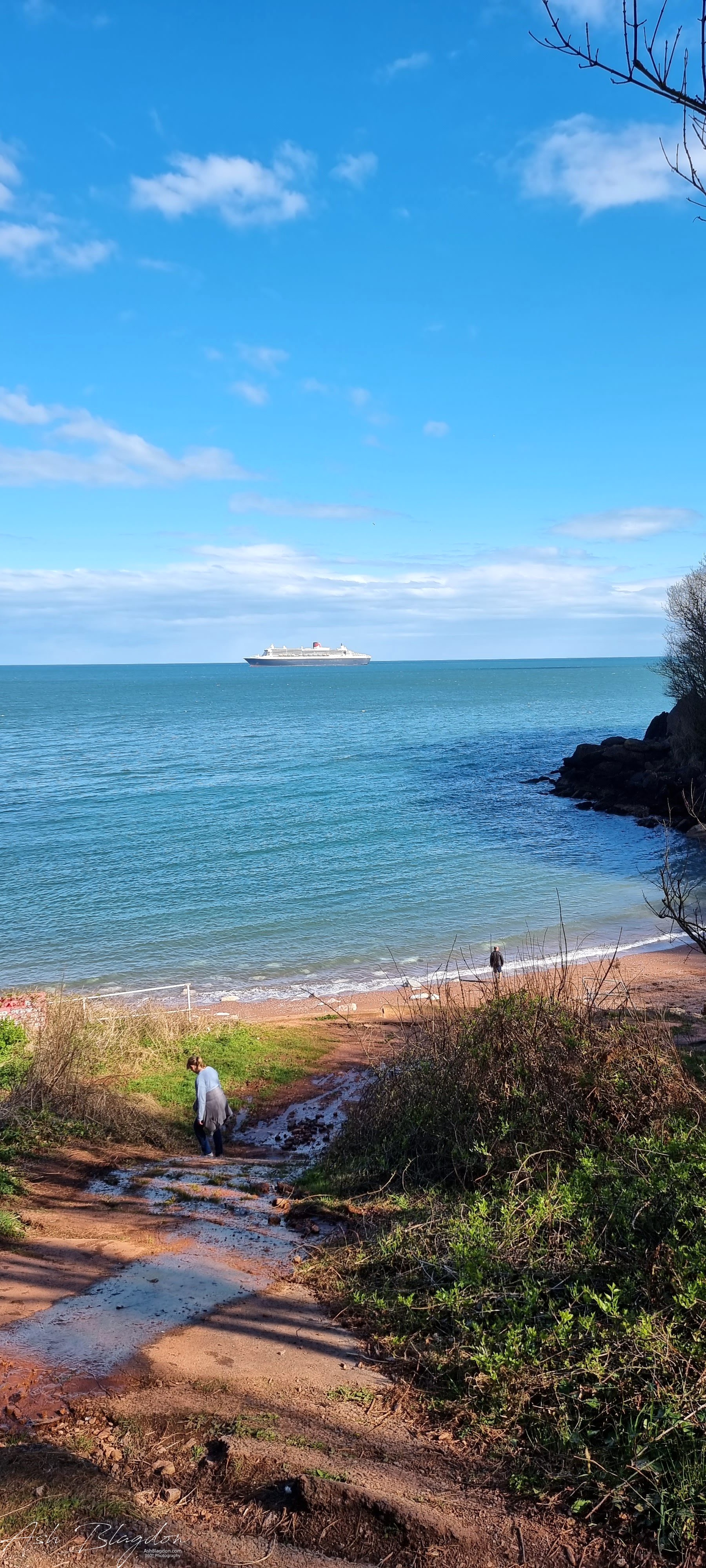 Watcombe Beach in 360º - Ash Blagdon 360º Photography
