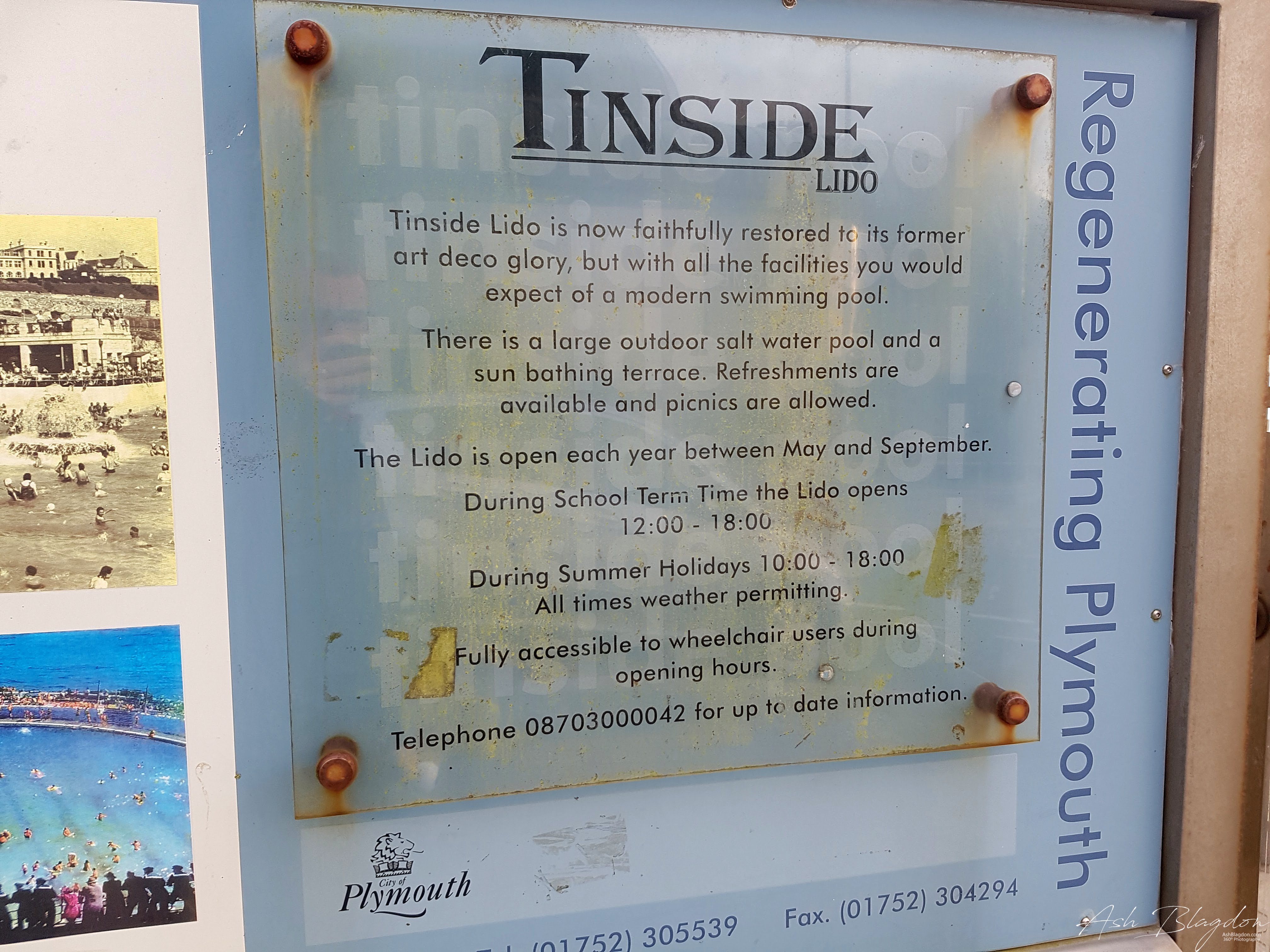 Tinside Lido in 360º - Ash Blagdon 360º Photography