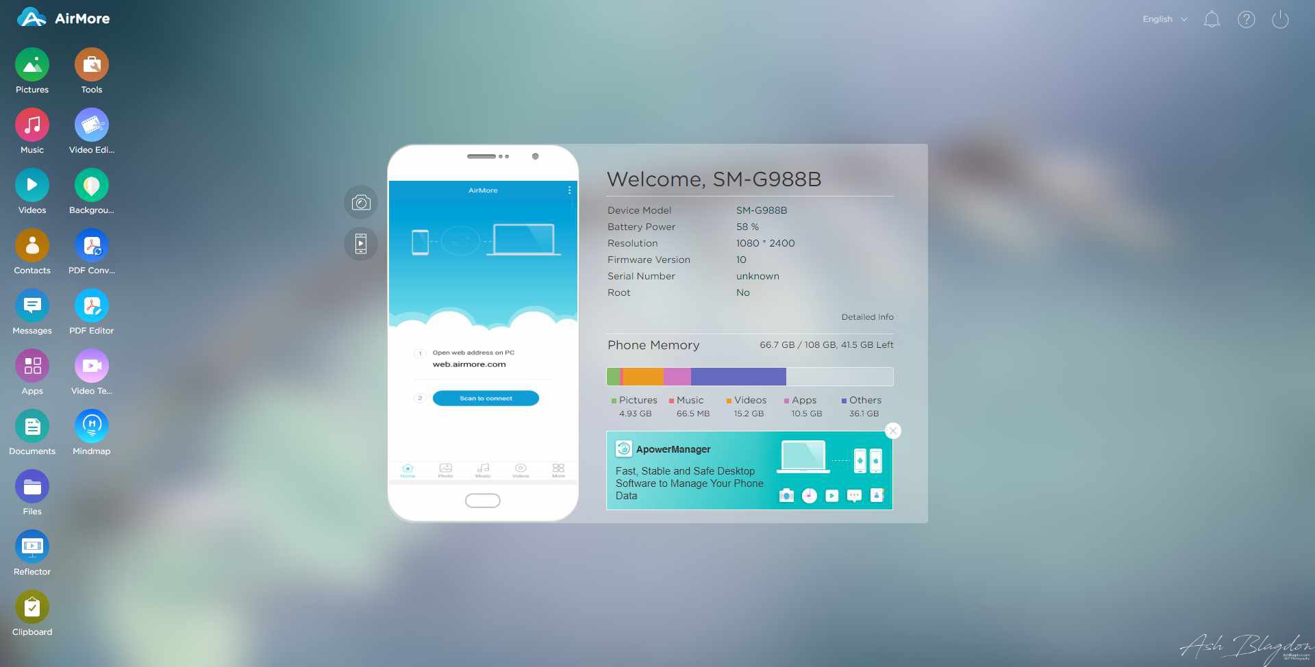 Wirelessly Transfer from Phone to PC - Ash Blagdon 360º Photography
