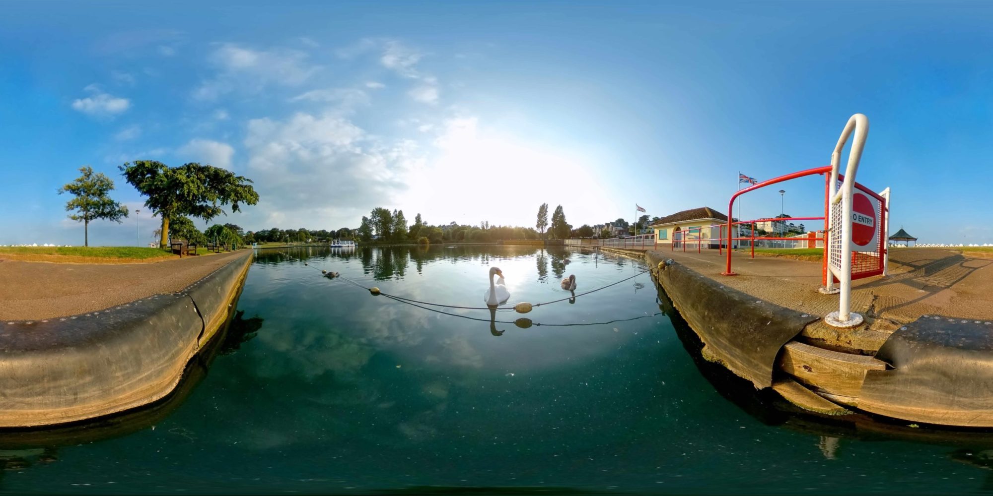 Goodrington Park & Lakes in 360º - Ash Blagdon 360º Photography
