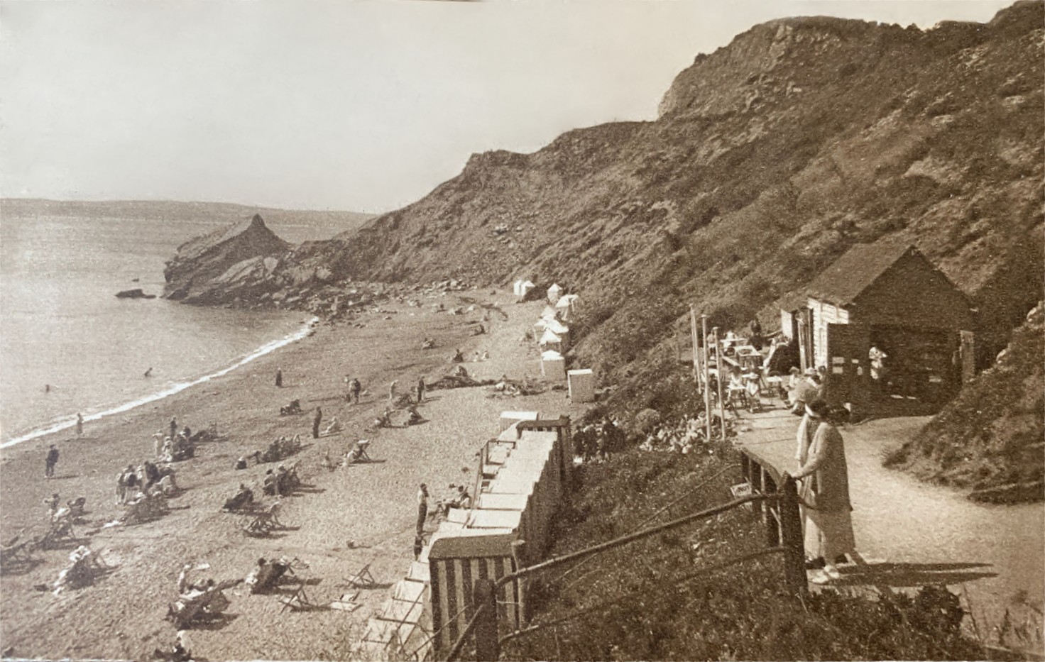 Meadfoot Beach in 360º - Ash Blagdon 360º Photography