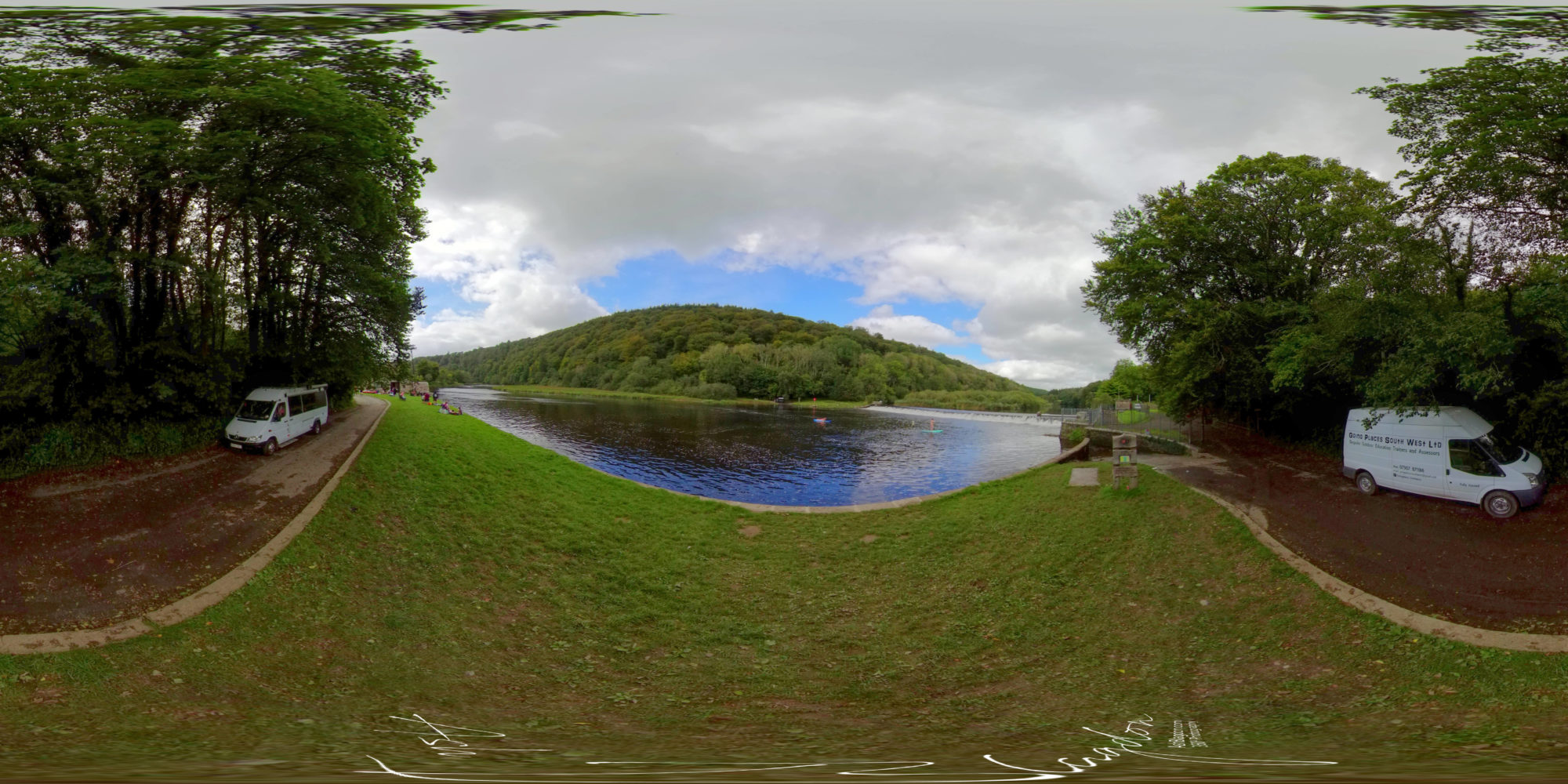 Lopwell Dam in 360º - Ash Blagdon 360º Photography