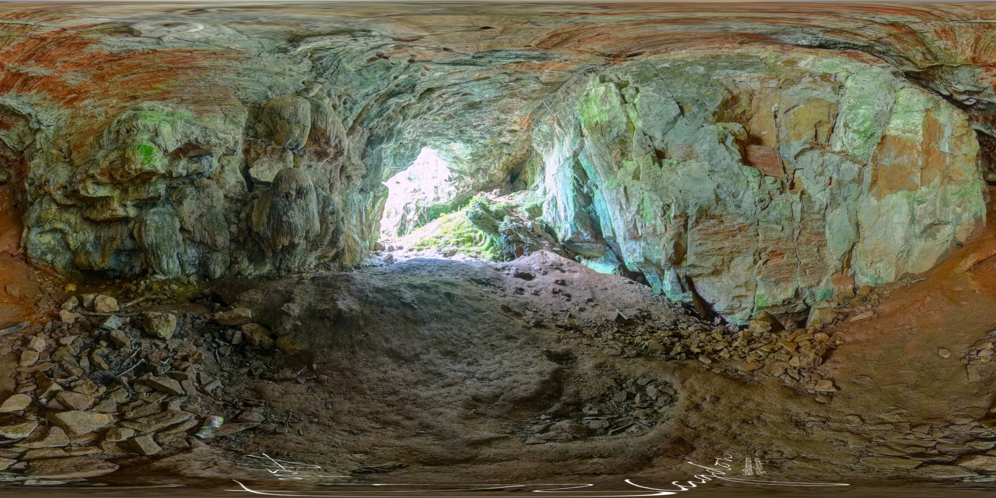 Ash Hole Cavern in 360º - Ash Blagdon 360º Photography