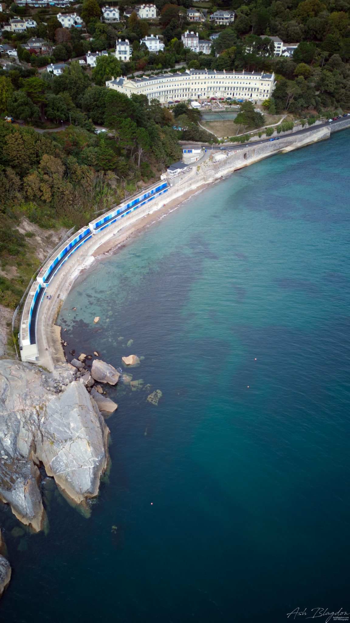 Meadfoot Beach in 360º - Ash Blagdon 360º Photography