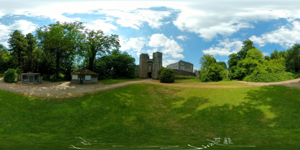 Berry Pomeroy Castle in 360º - Ash Blagdon 360º Photography